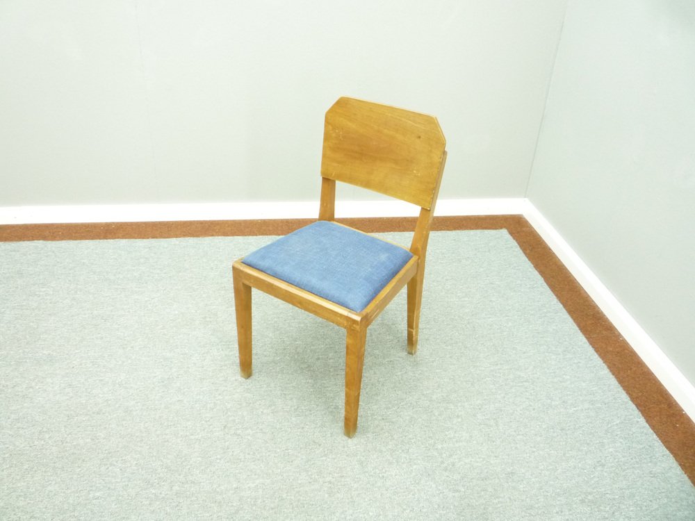 Anthroposophical Walnut Dining Chair by Felix Kayser for Schiller Möbel ...