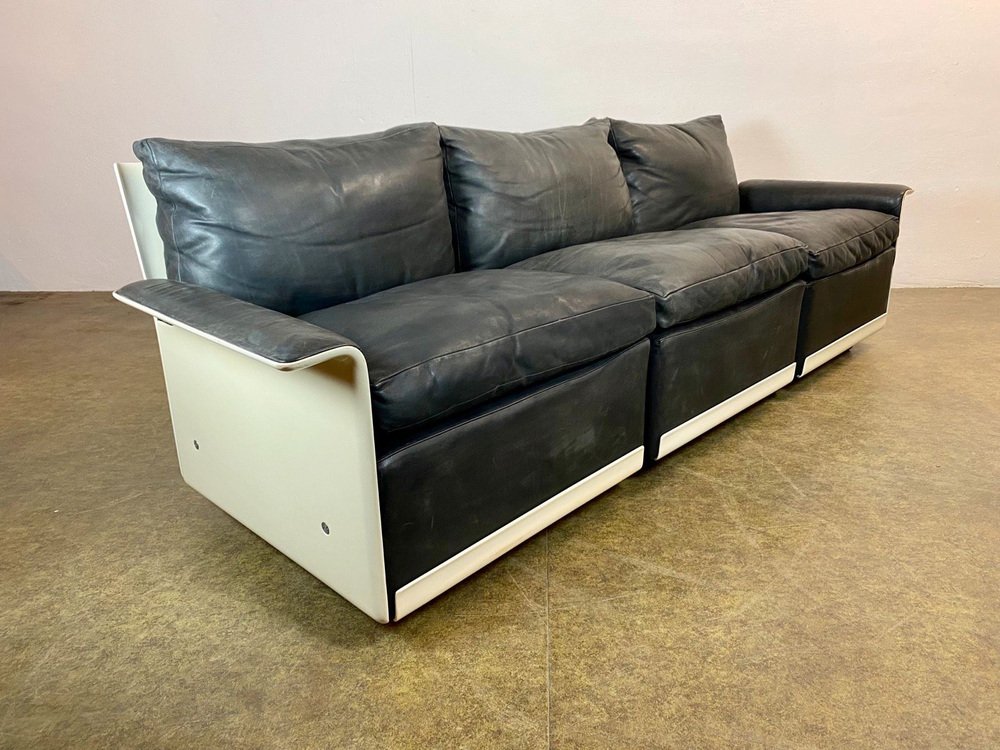 Bauhaus 3-Seater Sofa Rz 62 Series 602 by Dieter Rams for Vitsoe Zapf ...