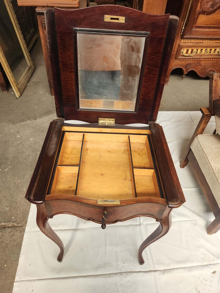 Napoleon III Dressing Table in Marquetry for sale at Pamono
