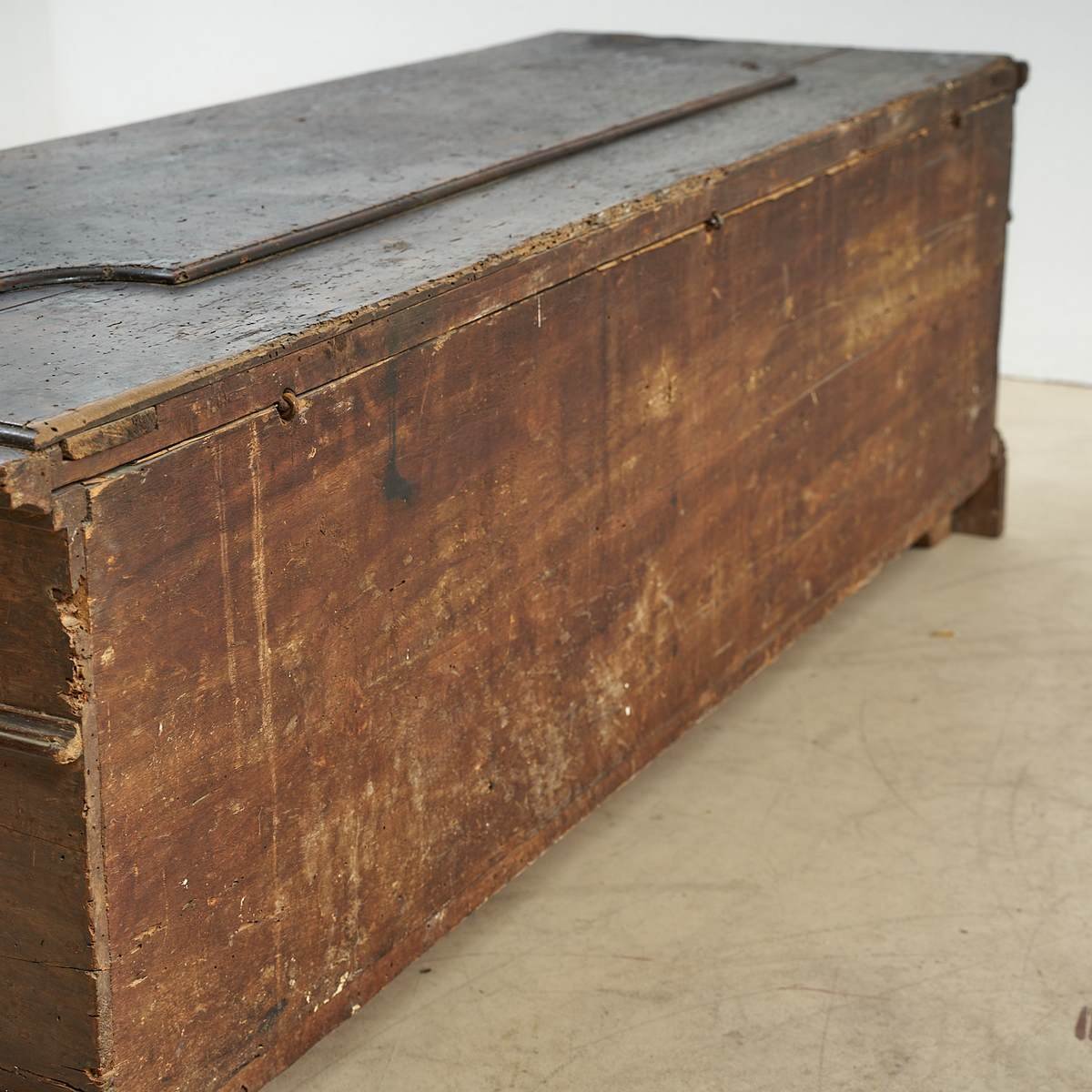 Walnut Chest in Original Patina, 1700s for sale at Pamono