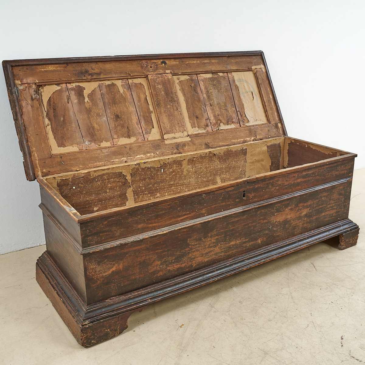 Walnut Chest in Original Patina, 1700s for sale at Pamono