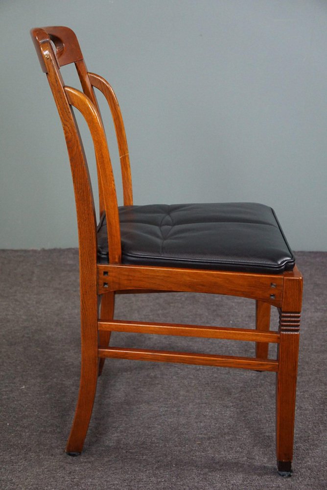 Jugendstil Stuhl aus Holz bei Pamono kaufen