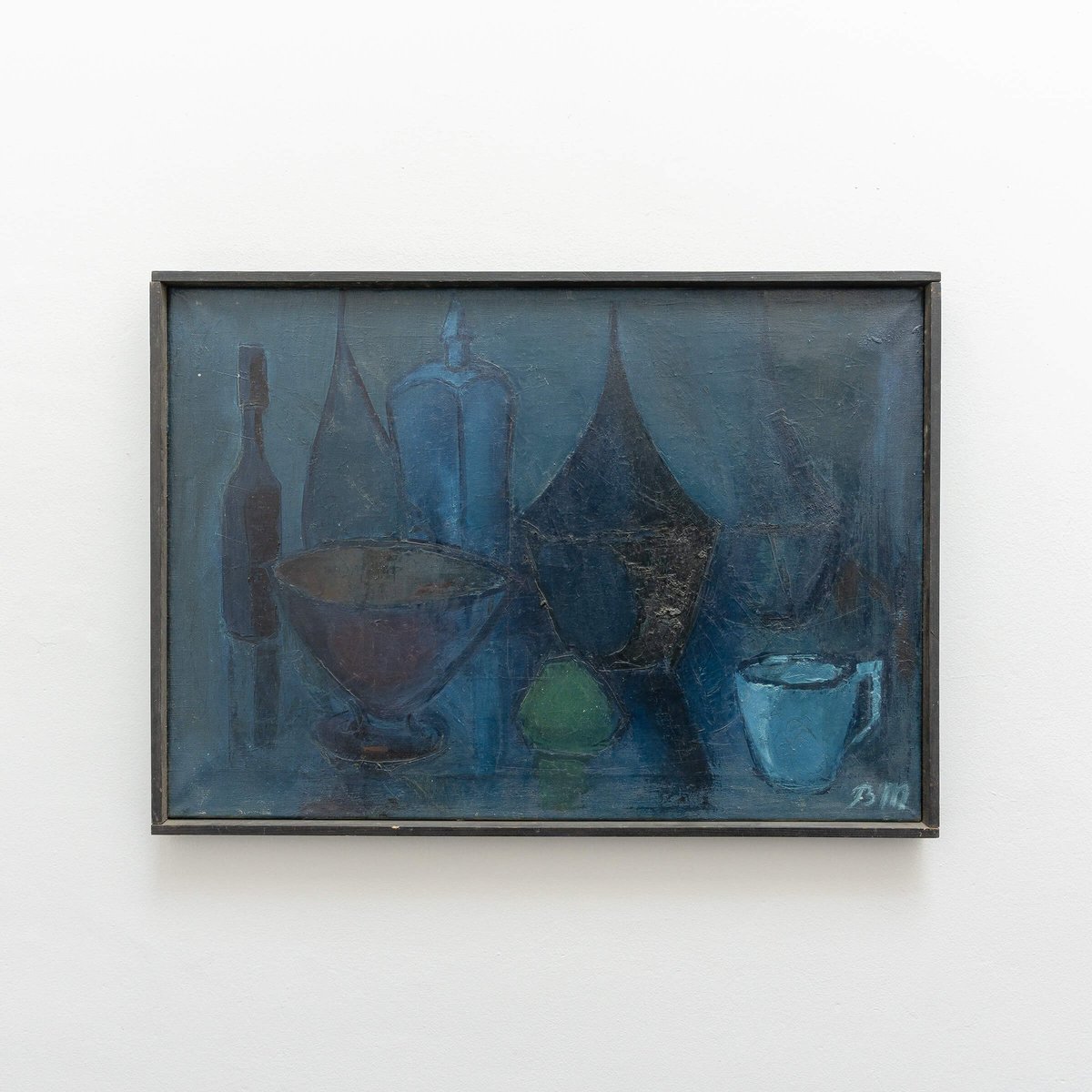 Benny Aage Molle, Still Life, 20th Century, Oil Painting for sale at Pamono