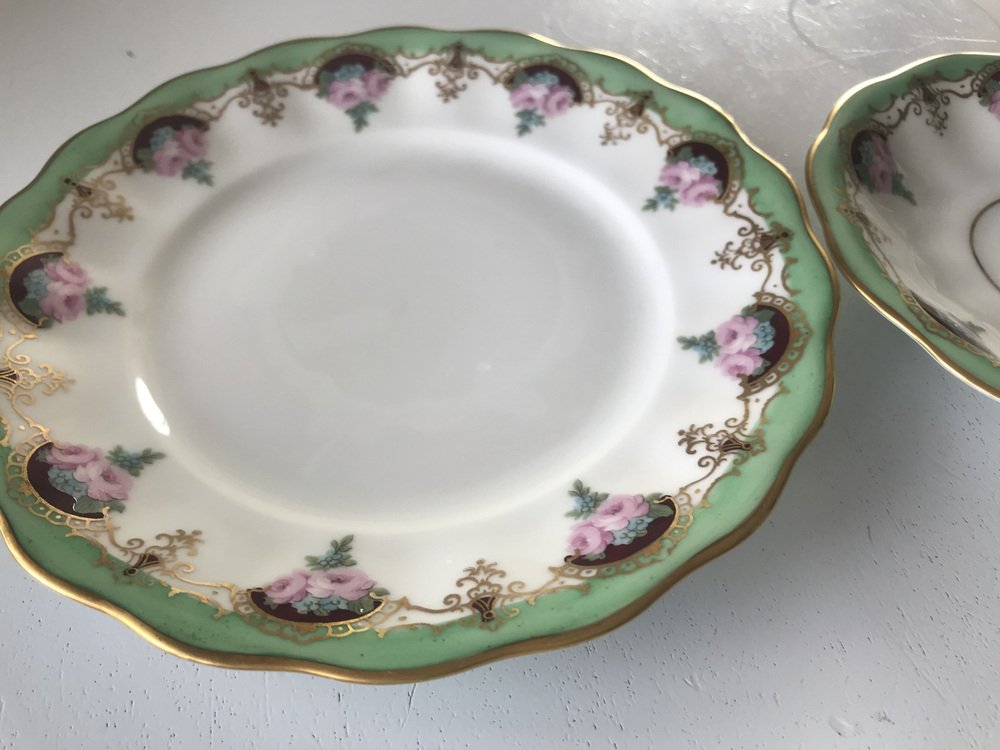 Porcelain Coffee and Tea Set from the Furstenberg Manufactory, 1900s ...