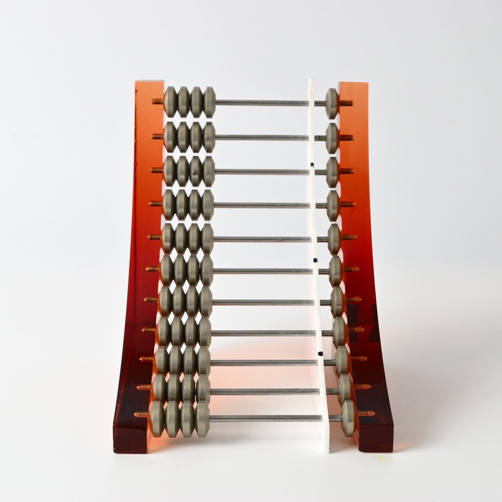 Vintage Acrylic Soroban Abacus, 1970s, 1960s for sale at Pamono