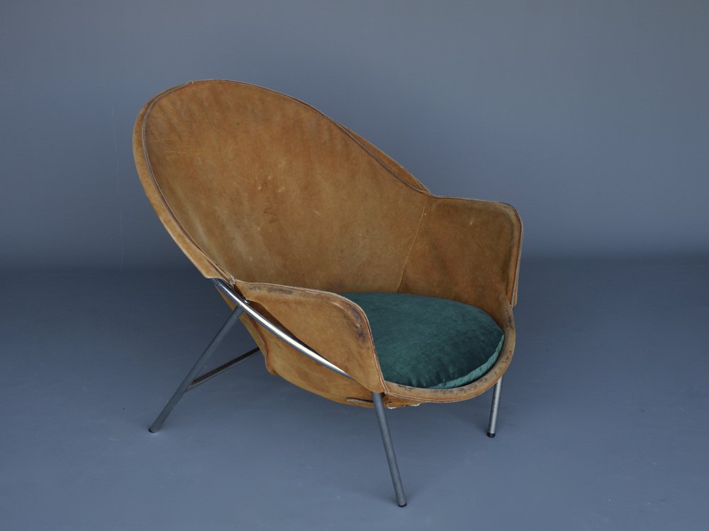 Fauteuil BO-360 Mid-Century par Erik Ole Jørgensen pour Bovirke, Danemark, 1950s en vente sur Pamono