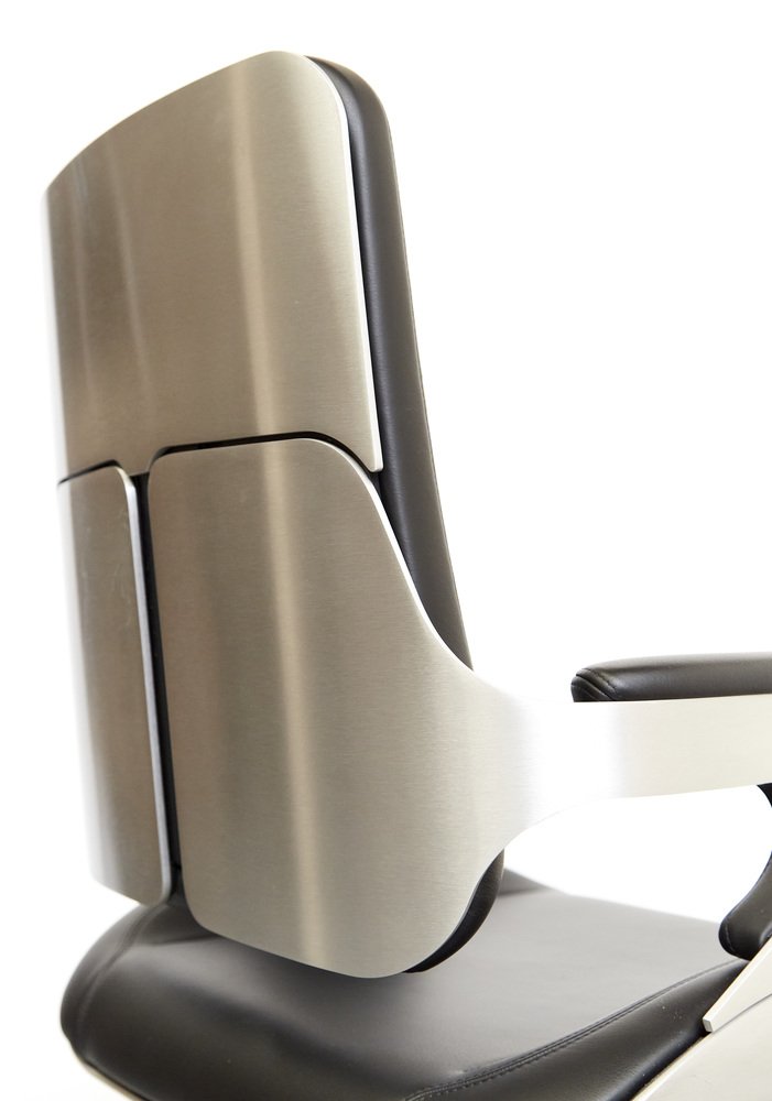 Model 151S Desk Chair and Model 100S Stool by Hadi Tehrani for Interstuhl, 2000s, Set of 2 for ...