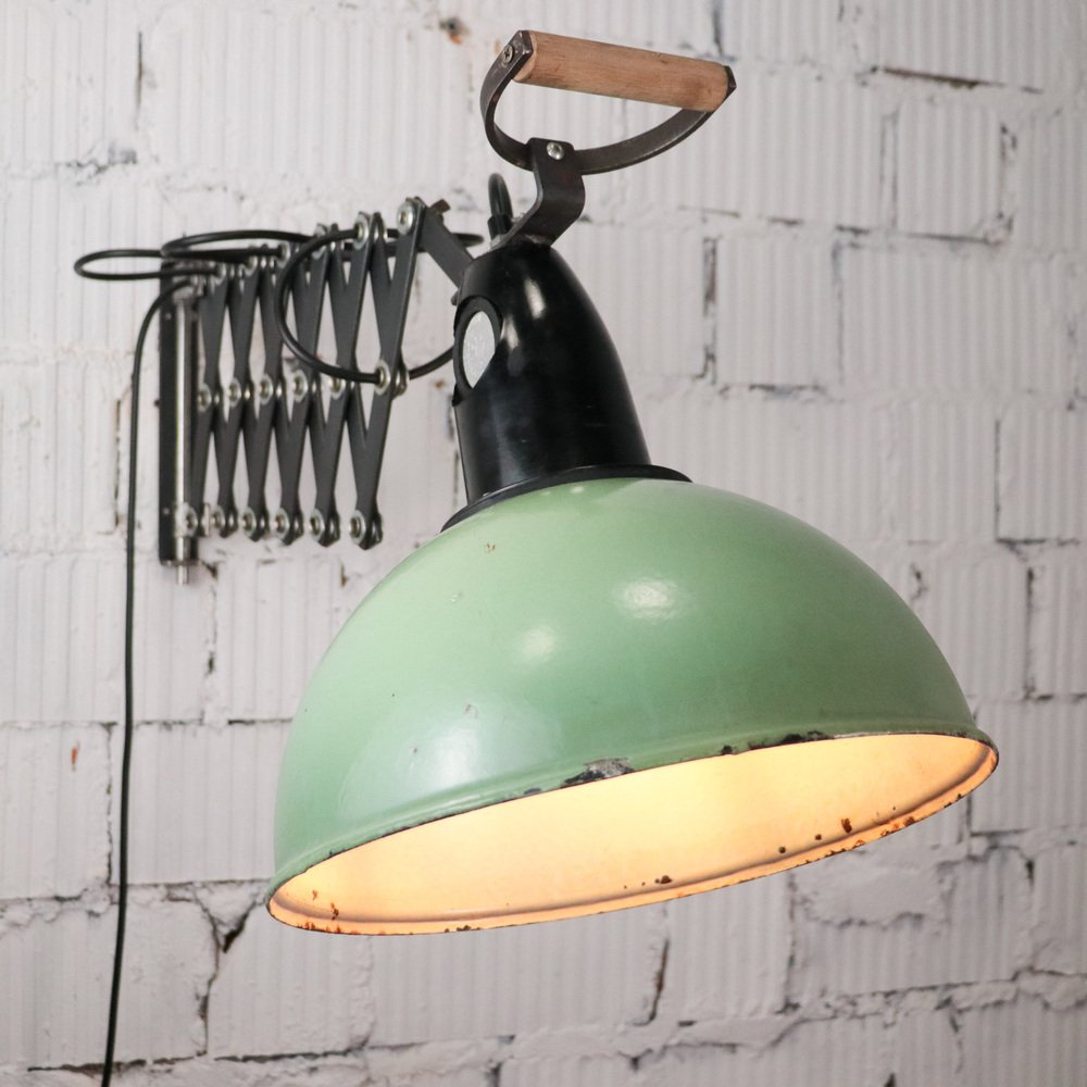 Industrial Scissor Lamp, Soviet Union, 1970s for sale at Pamono