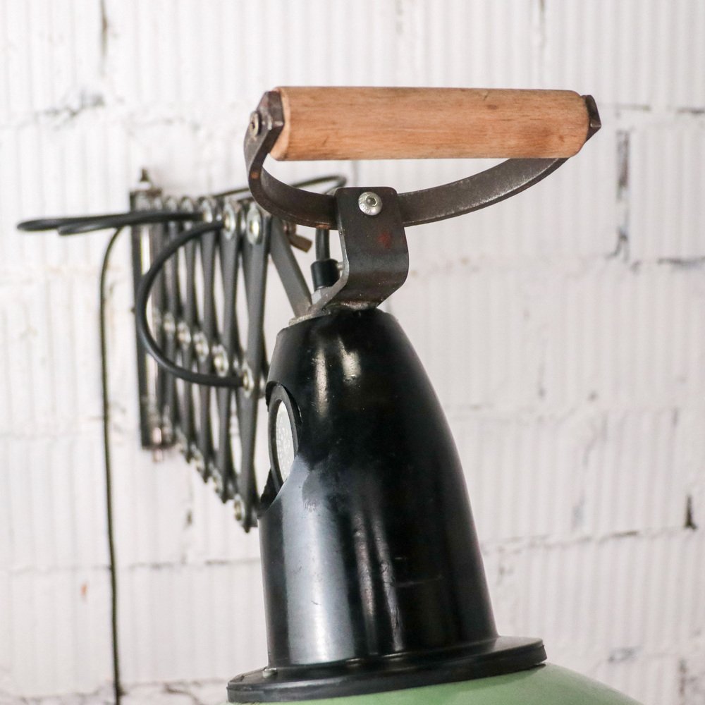Industrial Scissor Lamp, Soviet Union, 1970s for sale at Pamono