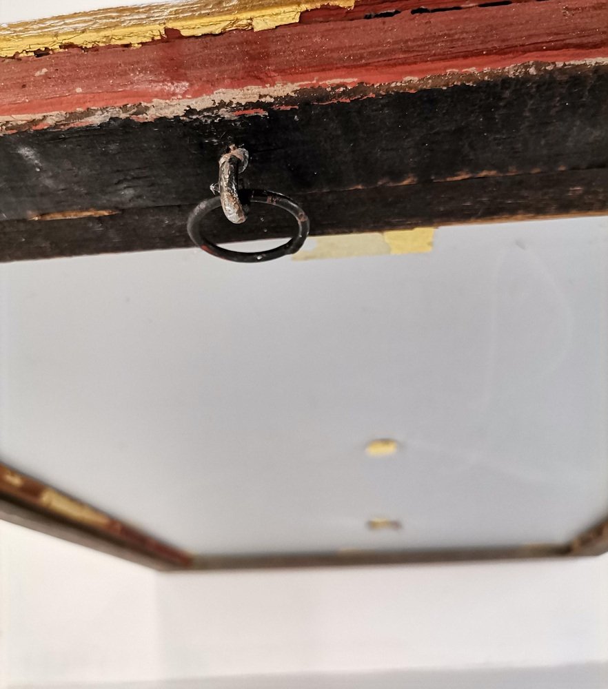 Large Vintage Framed Mirror, 1920s for sale at Pamono