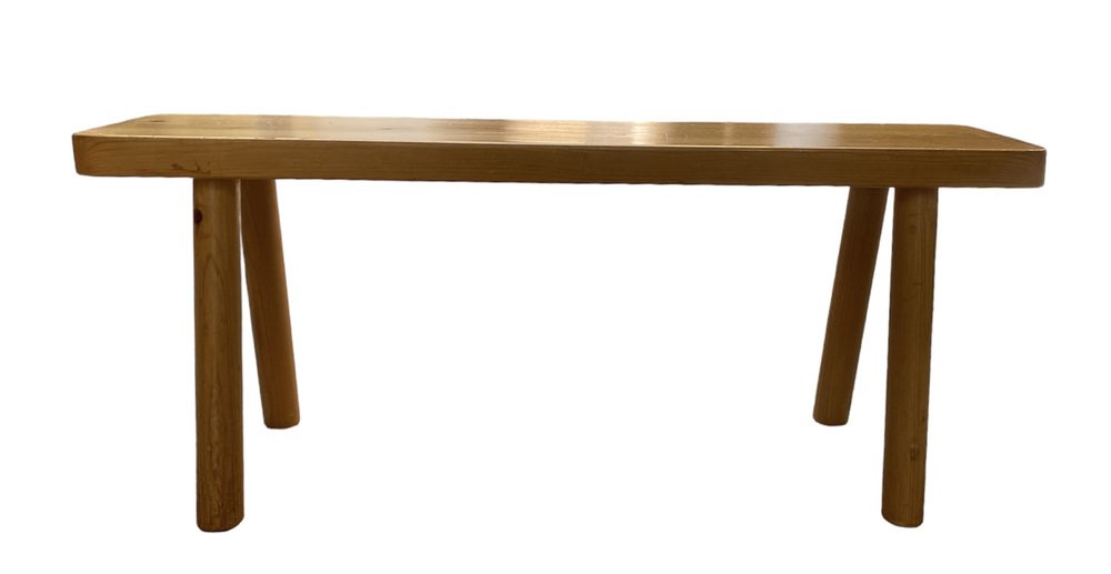 Bench by René Martin for Charlotte Perriand, 1965 for sale at Pamono