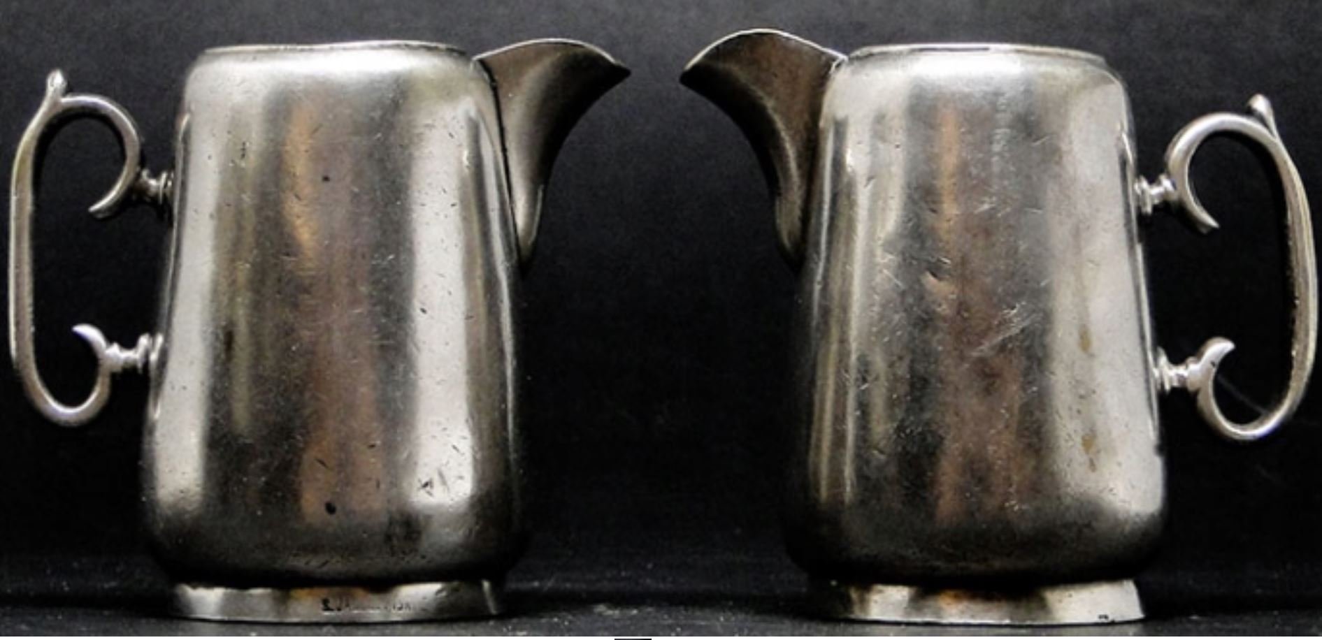 Art Nouveau Polish Milk Jug by Jarra, 1890s, Set of 2 for sale at Pamono