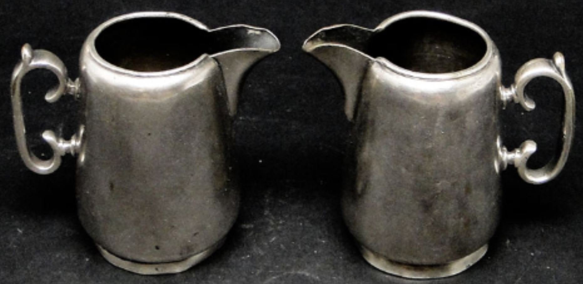 Art Nouveau Polish Milk Jug by Jarra, 1890s, Set of 2 for sale at Pamono