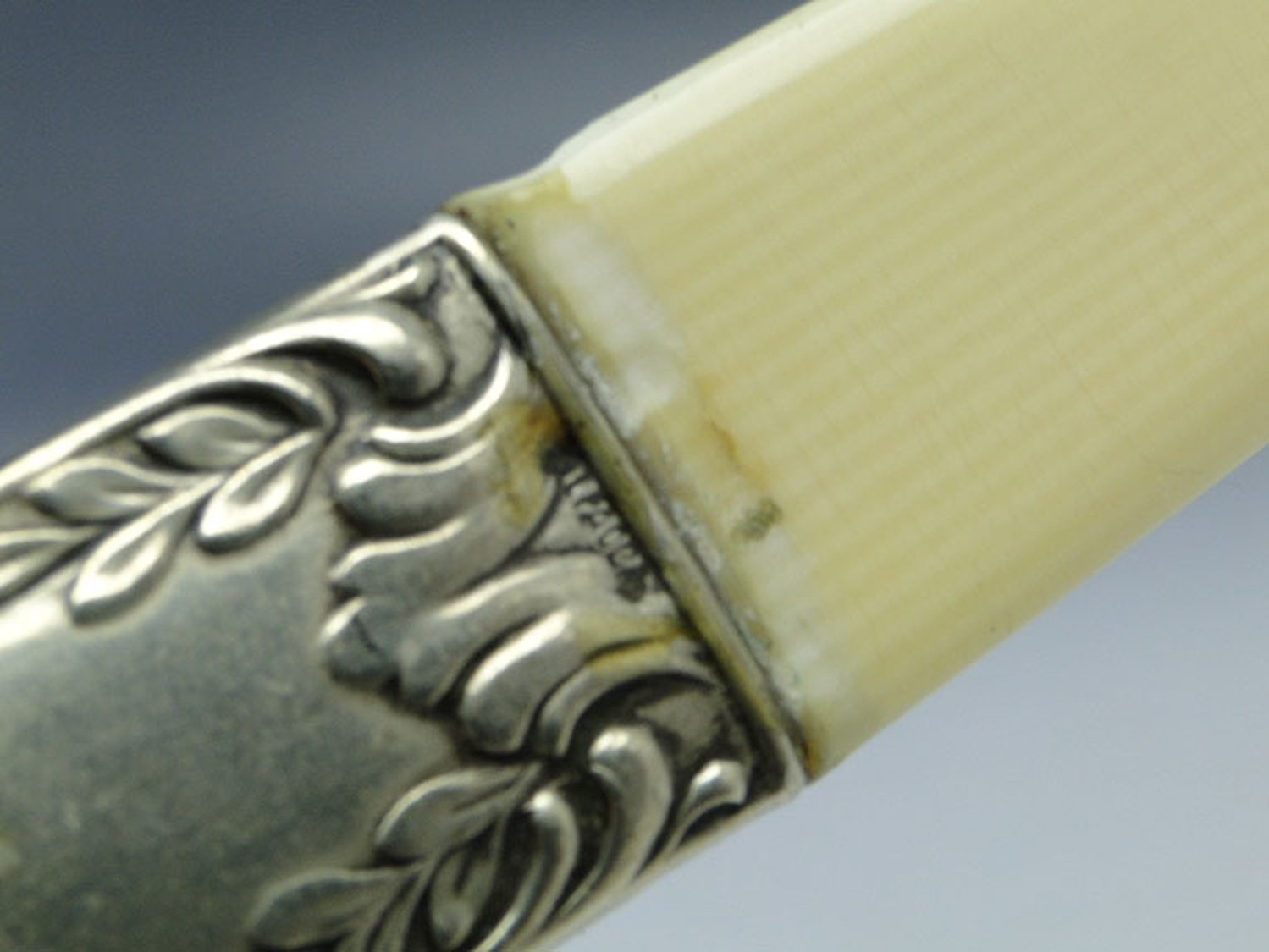 Art Nouveau Figurative Letters Knife, France, 1890s for sale at Pamono