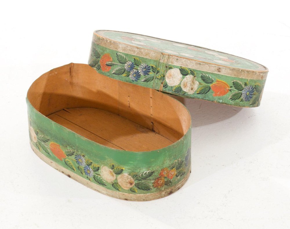 Antique Swedish Box, 1800s for sale at Pamono