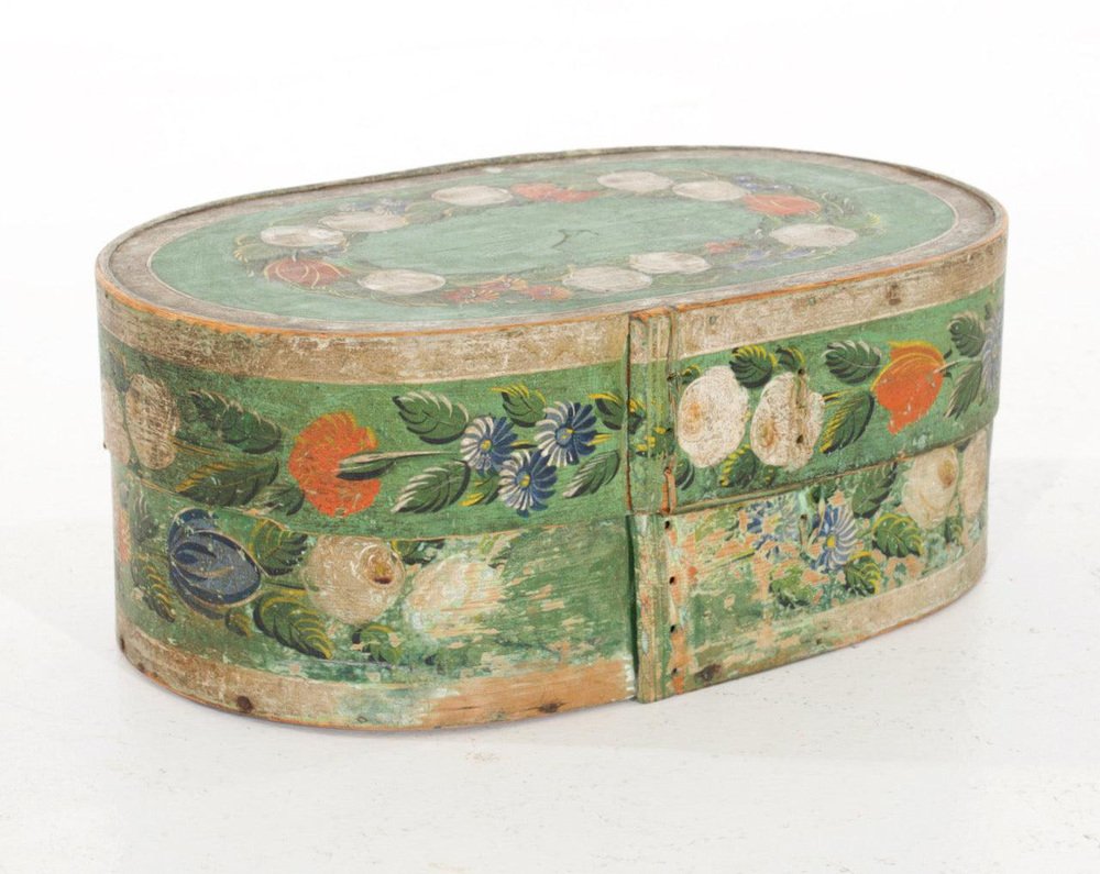 Antique Swedish Box, 1800s for sale at Pamono