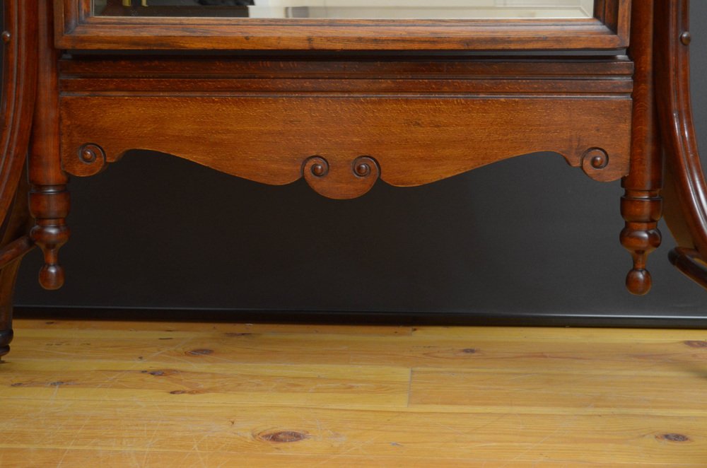 Bugholz Spiegel von Jacob & Josef Kahn, 1900 bei Pamono kaufen