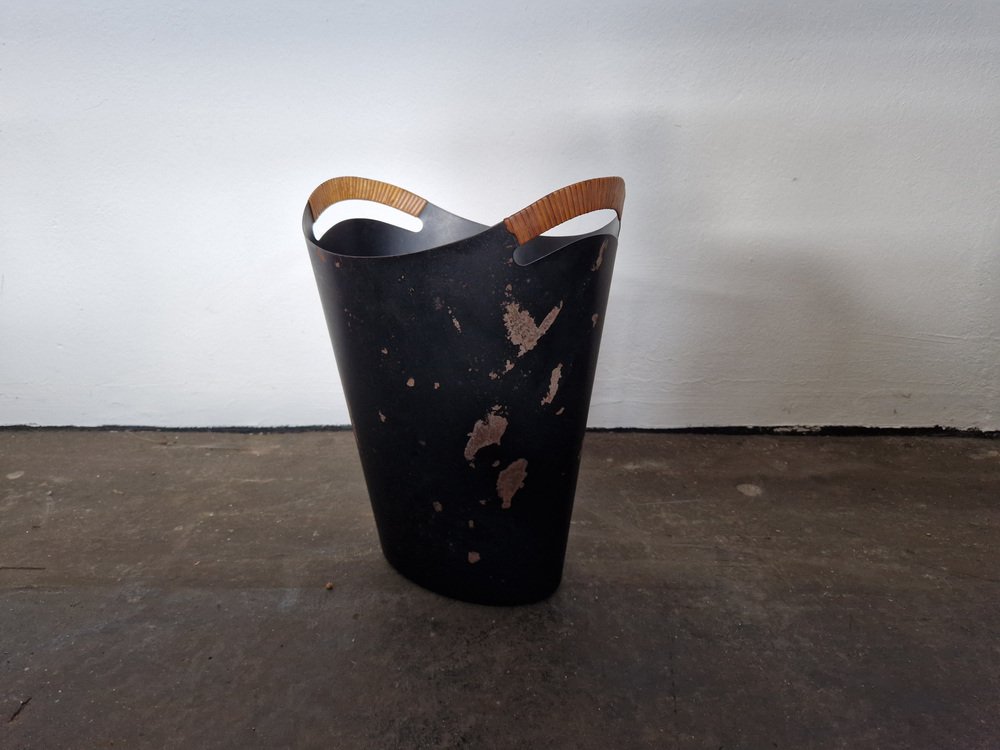 Waste Bin by Grete Kornerup Bang for Torben Orskov, Denmark, 1960s for ...