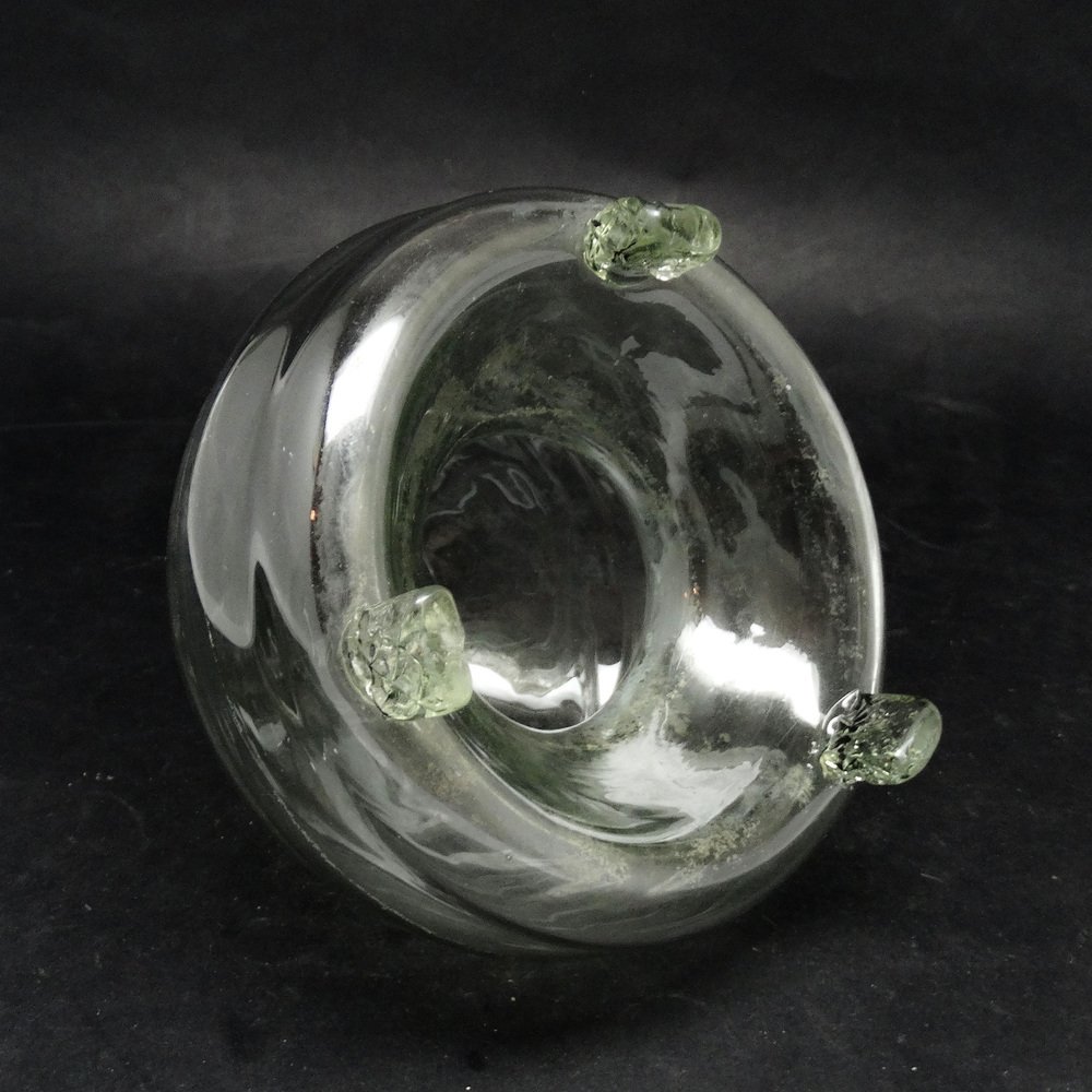 Art Deco Fly Trap by Hortensja Glassworks, Poland, 1950s for sale at Pamono