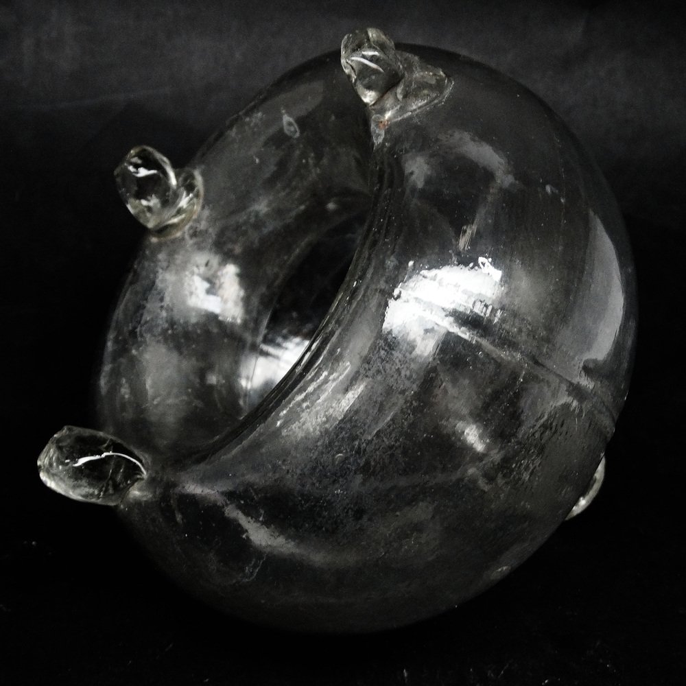 Art Deco Fly Trap by Hortensja Glassworks, Poland, 1950s for sale at Pamono