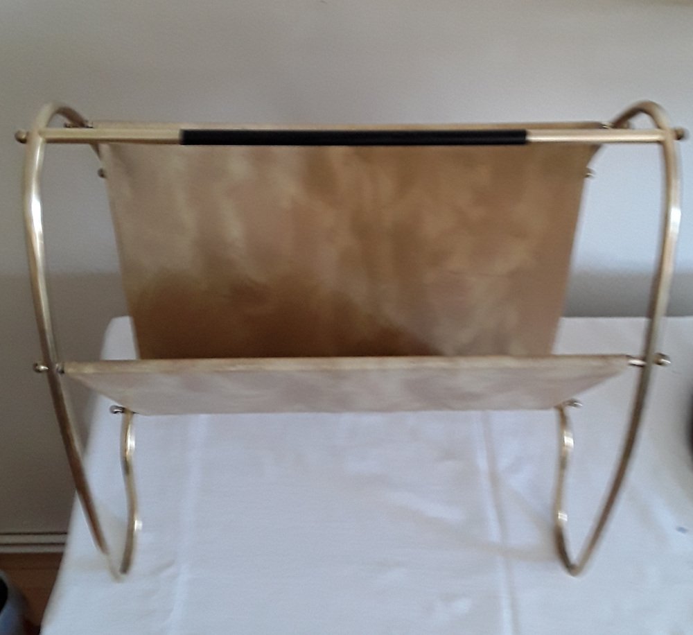 Mid-Century Magazine Rack, 1950s for sale at Pamono