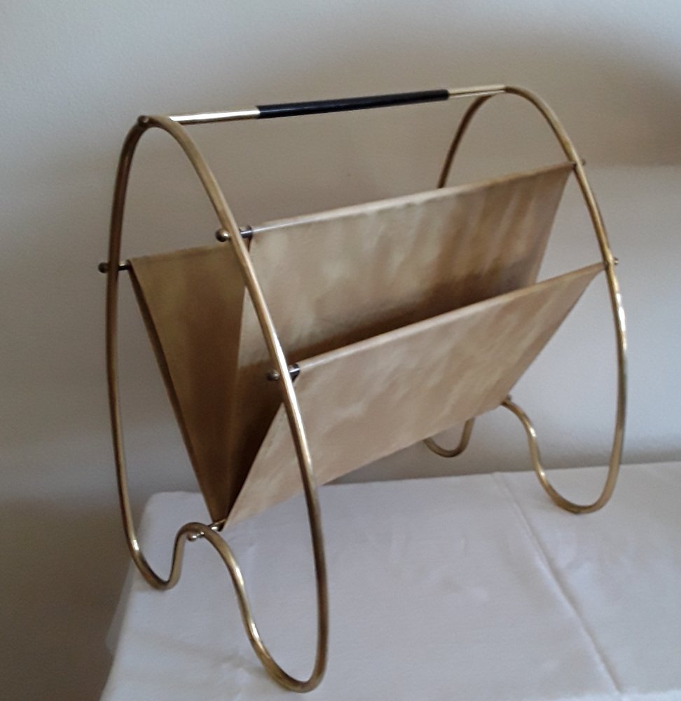 Mid-Century Magazine Rack, 1950s for sale at Pamono