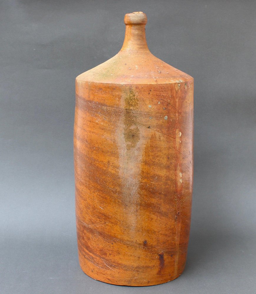 Antique French Earthenware Olive Oil Container, 1900s for sale at Pamono