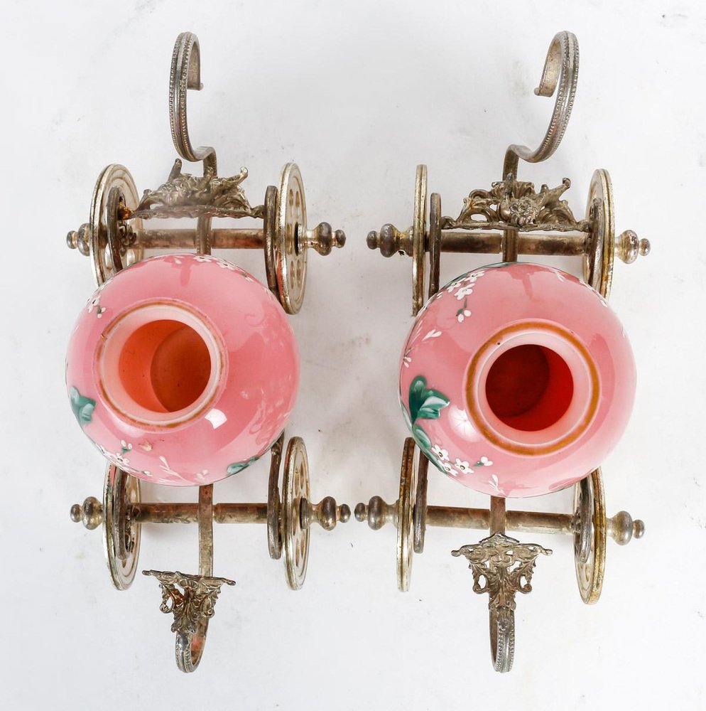 Antique Carriages for Bouquets of Flowers for Table Decoration, 1800s ...