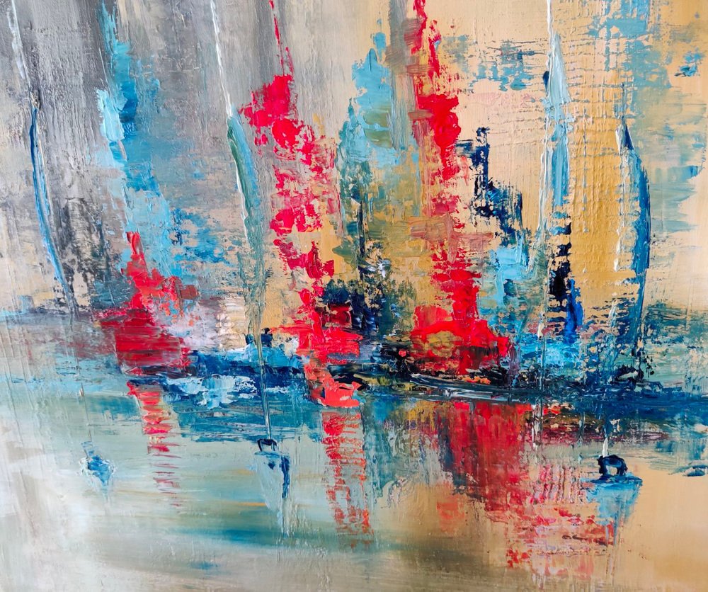 Marie-Line Robert, Chimeras, 2023, Oil on Canvas for sale at Pamono