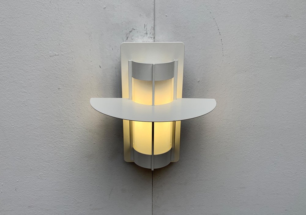 Vintage Danish Saturn Wall Lamp by Joachim Lepper for Louis Poulsen for ...