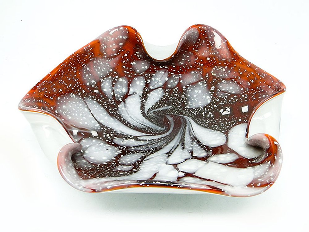 Italienische Art Deco Werkzeugkiste von Murano Barovier Toso von Made Murano Glass, 1970er bei ...