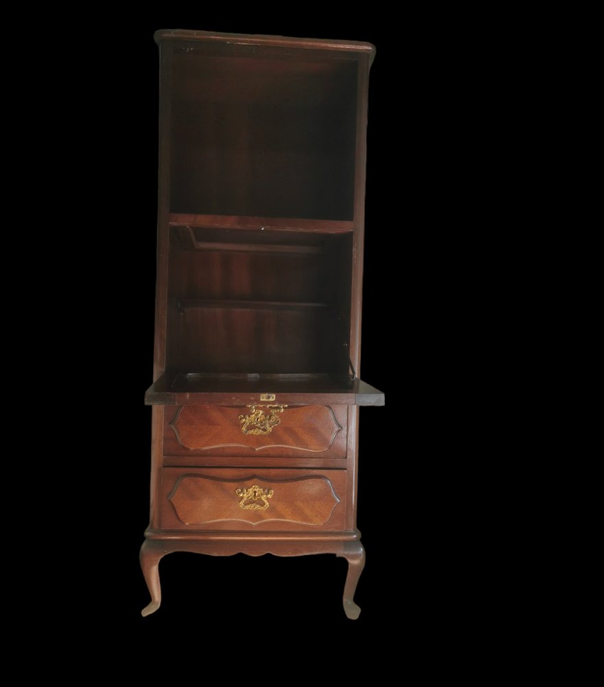 Small Queen Anne Cabinet, 1950s for sale at Pamono