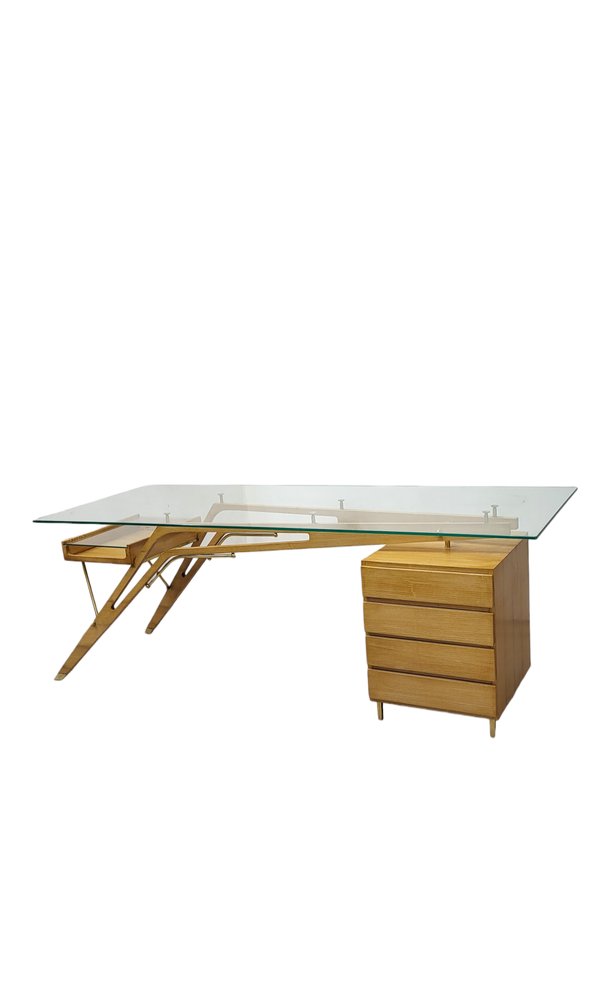 Mid-Century Office Table, 1950s for sale at Pamono