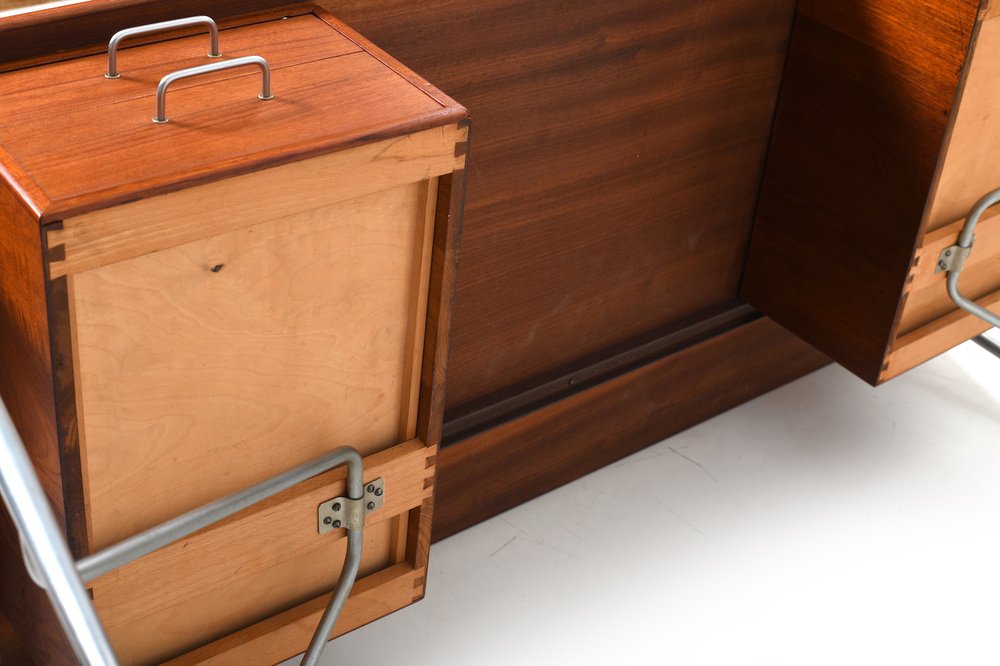 Teak Model 202 Desk by Børge Mogensen, 1950s for sale at Pamono