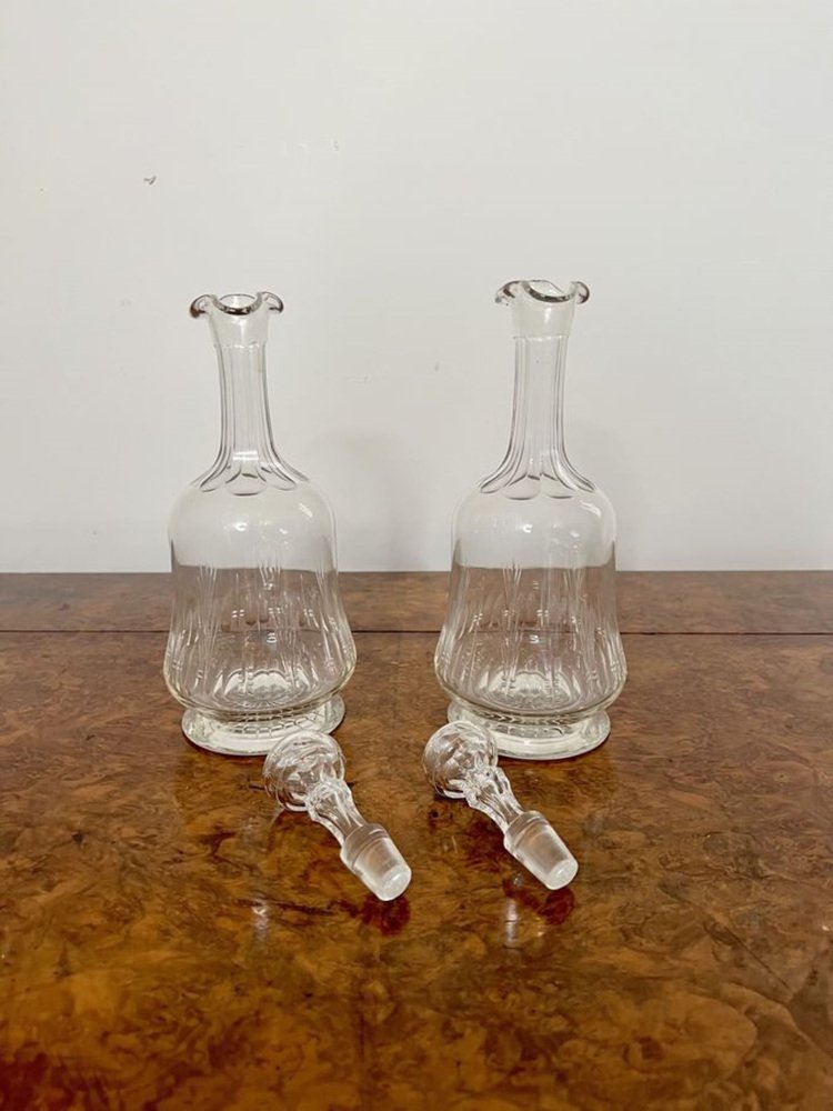 Victorian Decanters, 1880s, Set of 2 for sale at Pamono