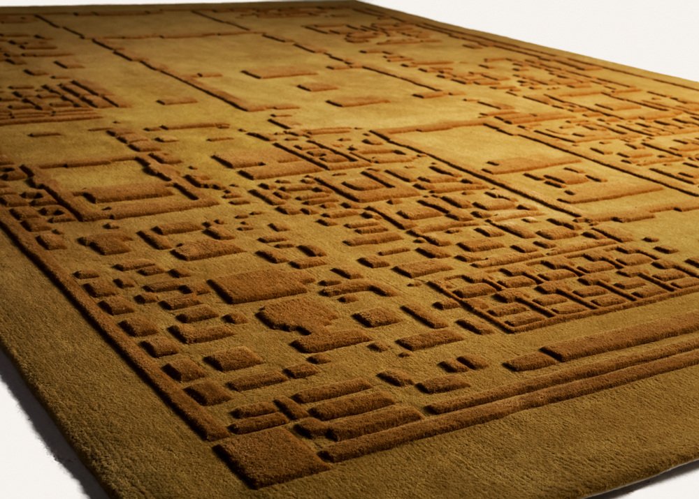 Forbidden City Rug in Wool by Urban Rug Co. for sale at Pamono