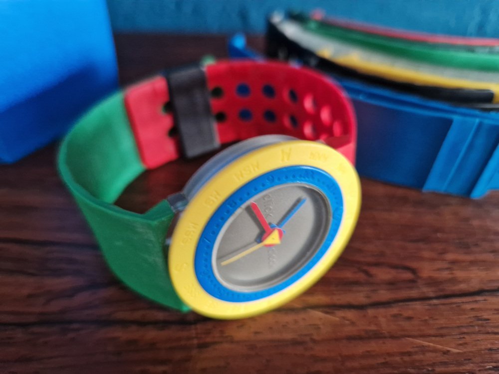 Click Clock Watch by Verner Panton, 1992 for sale at Pamono