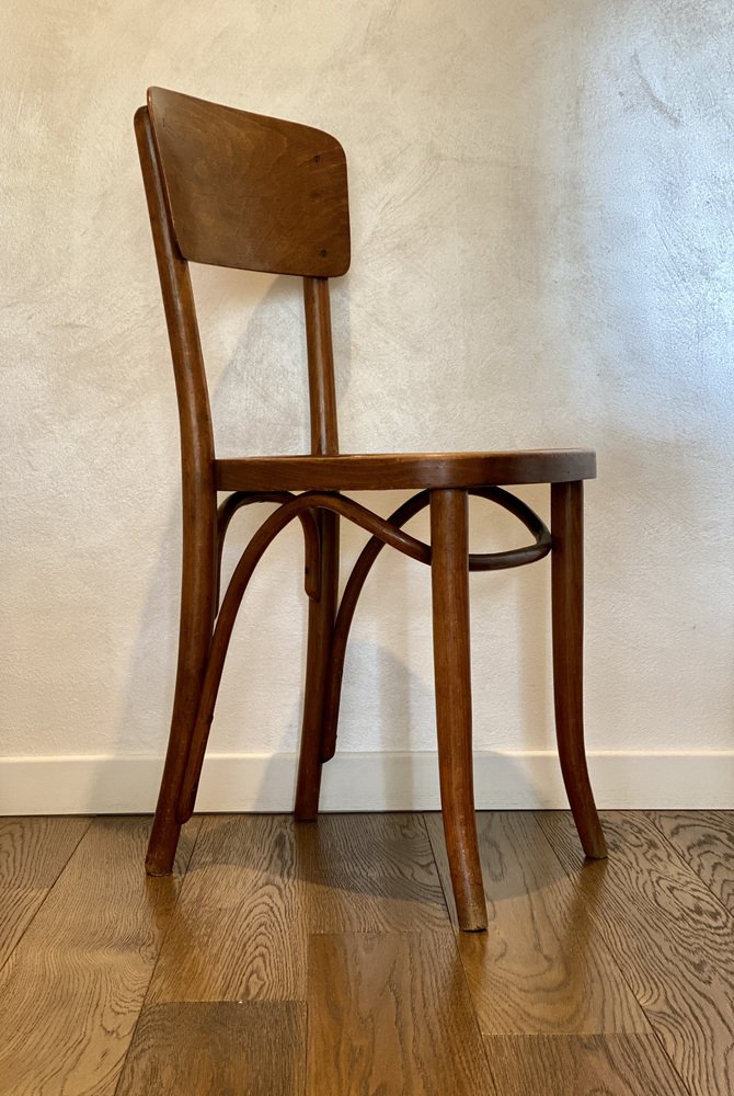 Mid-Century Wood Curved Chair Type 3 by Michael Thonet for Thonet ...