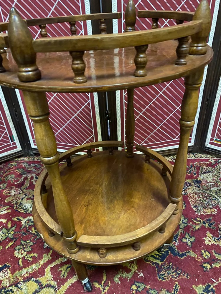 Vintage Wooden Service, 1970s for sale at Pamono