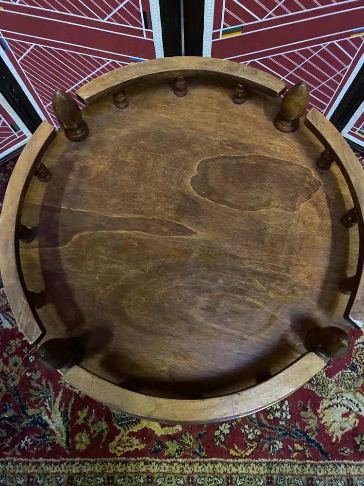 Vintage Wooden Service, 1970s for sale at Pamono