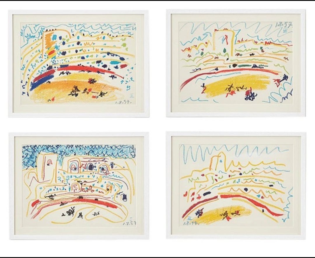 Pablo Picasso, 1961, Lithograph for sale at Pamono