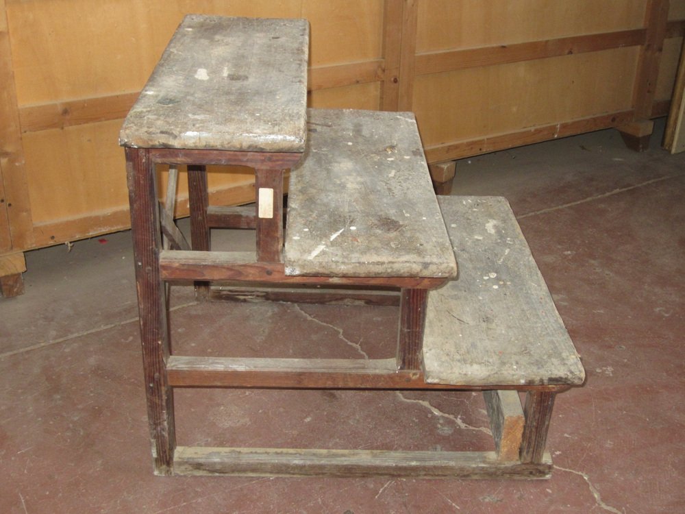 Antique Wooden Staircase Scale, 1890s for sale at Pamono