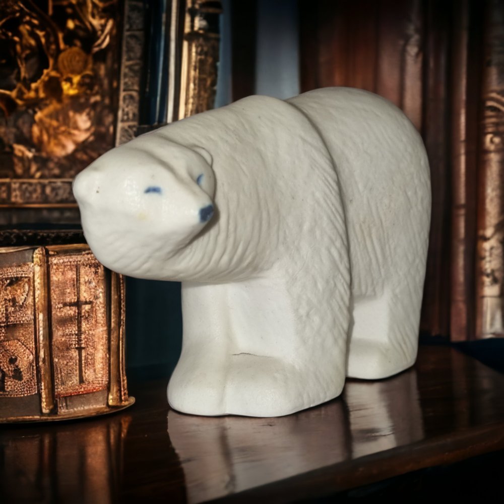 Polar Bear Model by Lisa Larson for Gustavsberg, 1957 for sale at Pamono