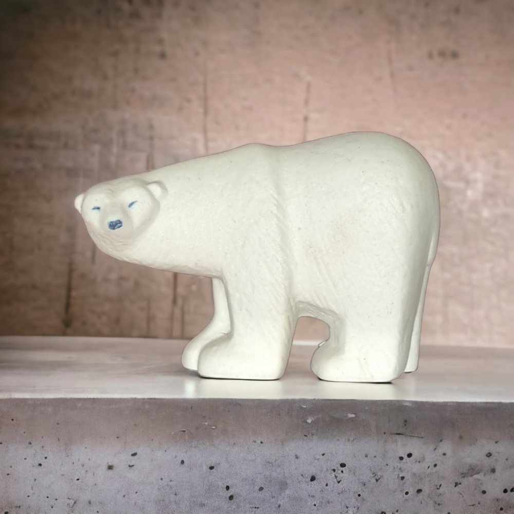 Polar Bear Model by Lisa Larson for Gustavsberg, 1957 for sale at Pamono