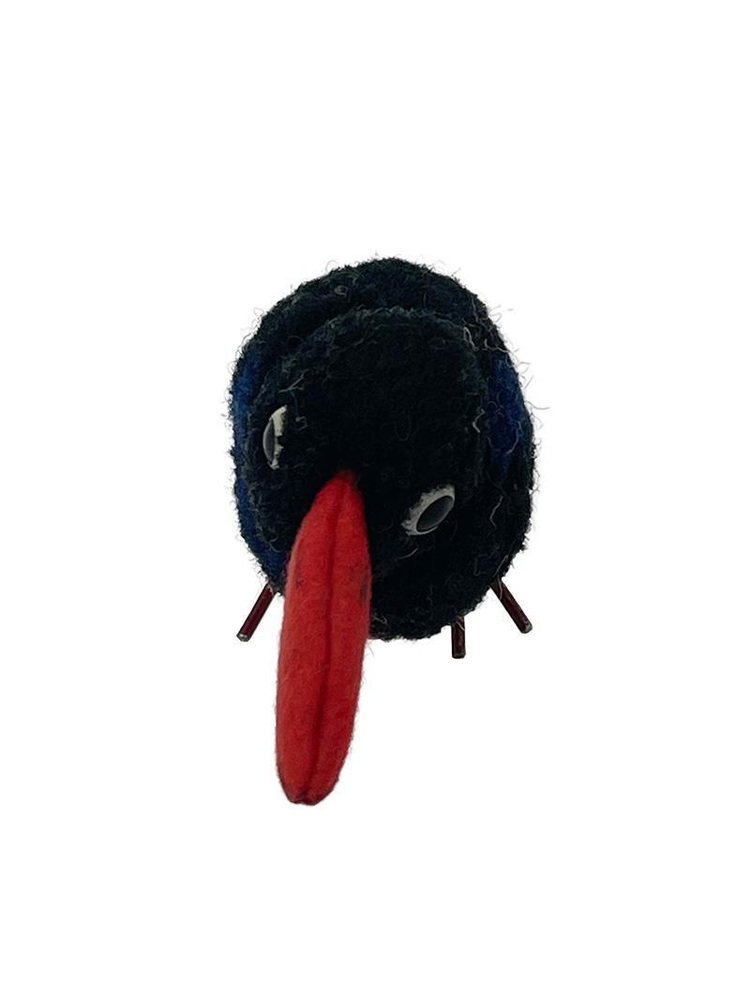 Small Wool Toy Raven Crow from Steiff, Germany, 1930s for sale at Pamono