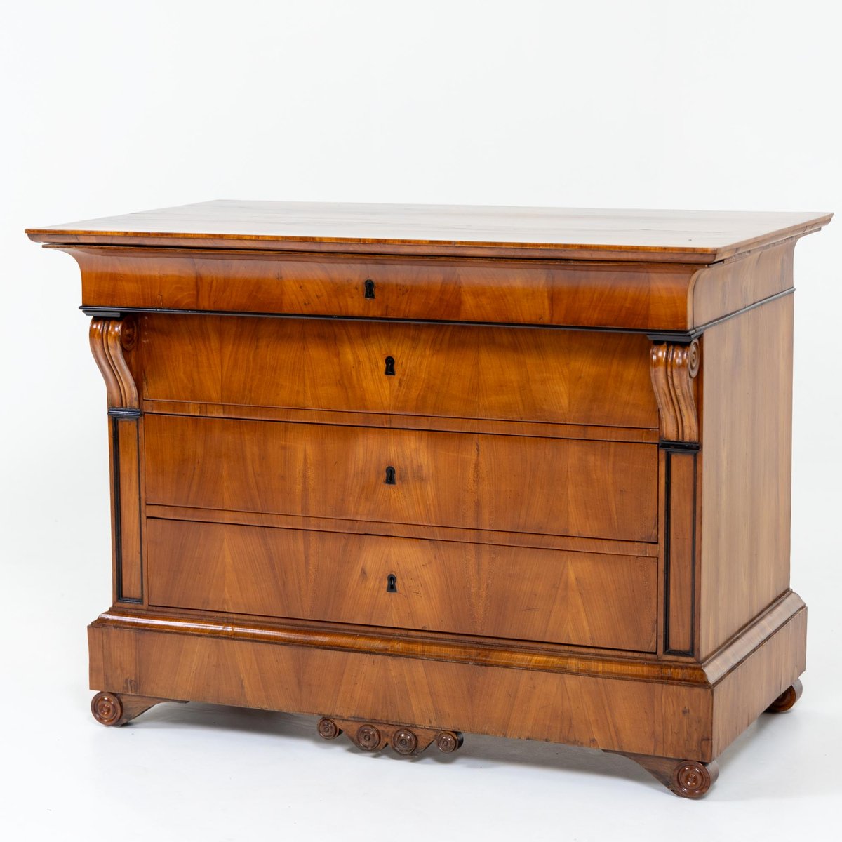 Biedermeier Chest of Drawers with Cherry Veneer, 1830s for sale at Pamono