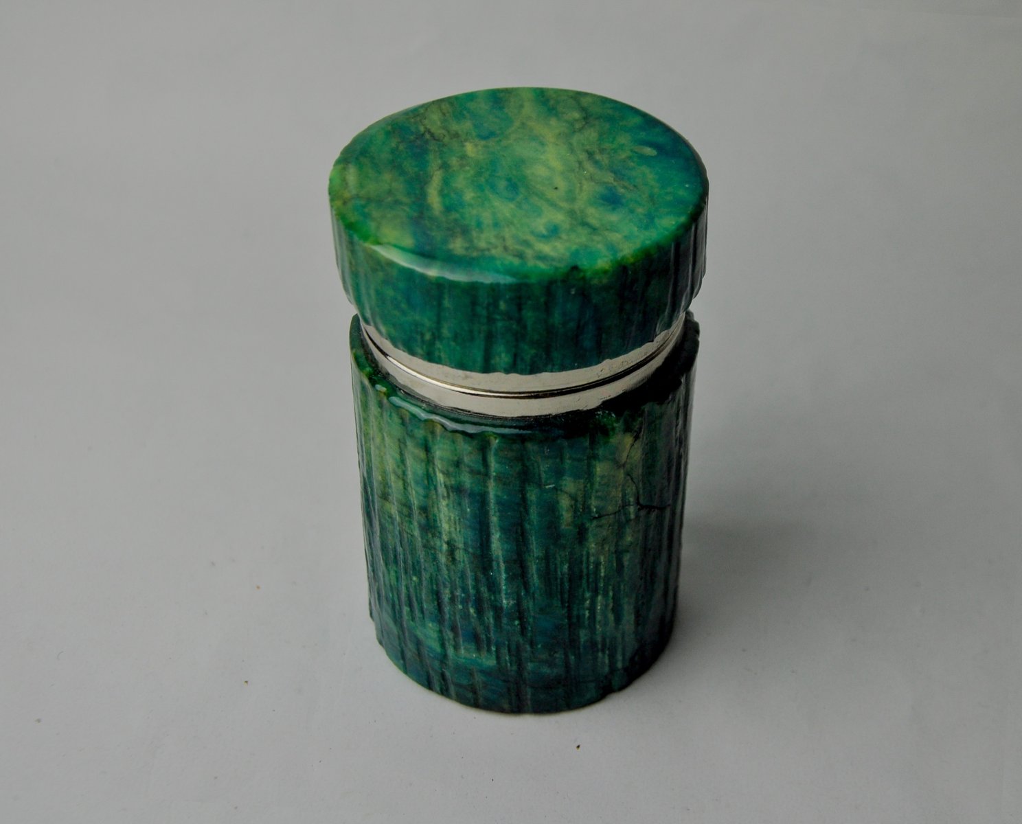 Turquoise Alabaster Cigarette Box attributed to Romano Bianchi, Italy ...