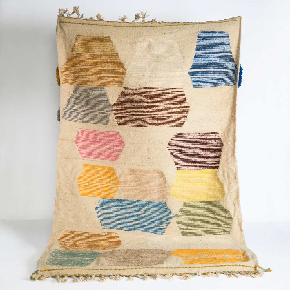 Moroccan Color Pop Rug, 1970s for sale at Pamono