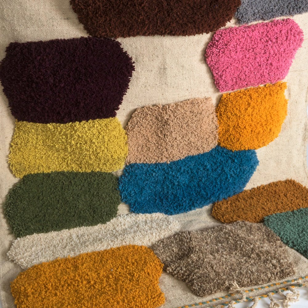 Moroccan Color Pop Rug, 1970s for sale at Pamono