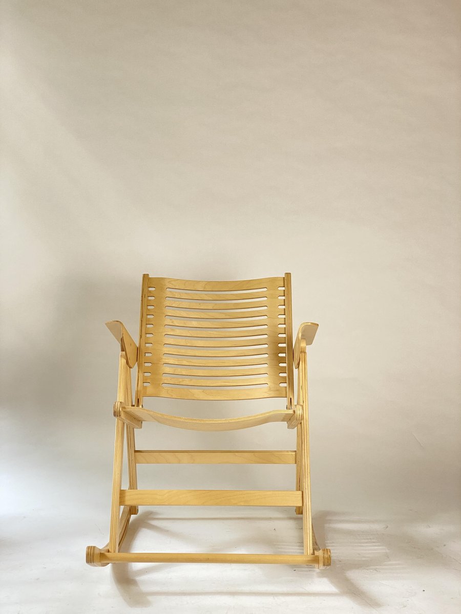 Rex Rocking Chair by Niko Kralj for sale at Pamono